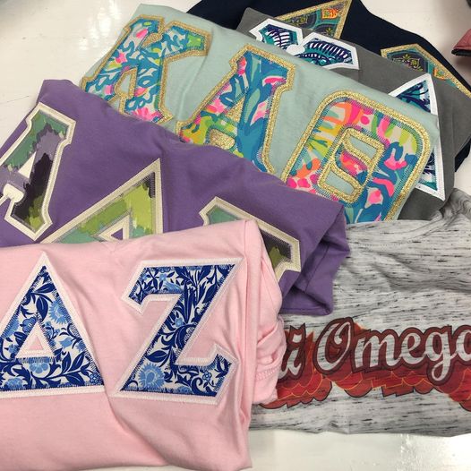 Customize It! - Letter Shirt – Greek Threads