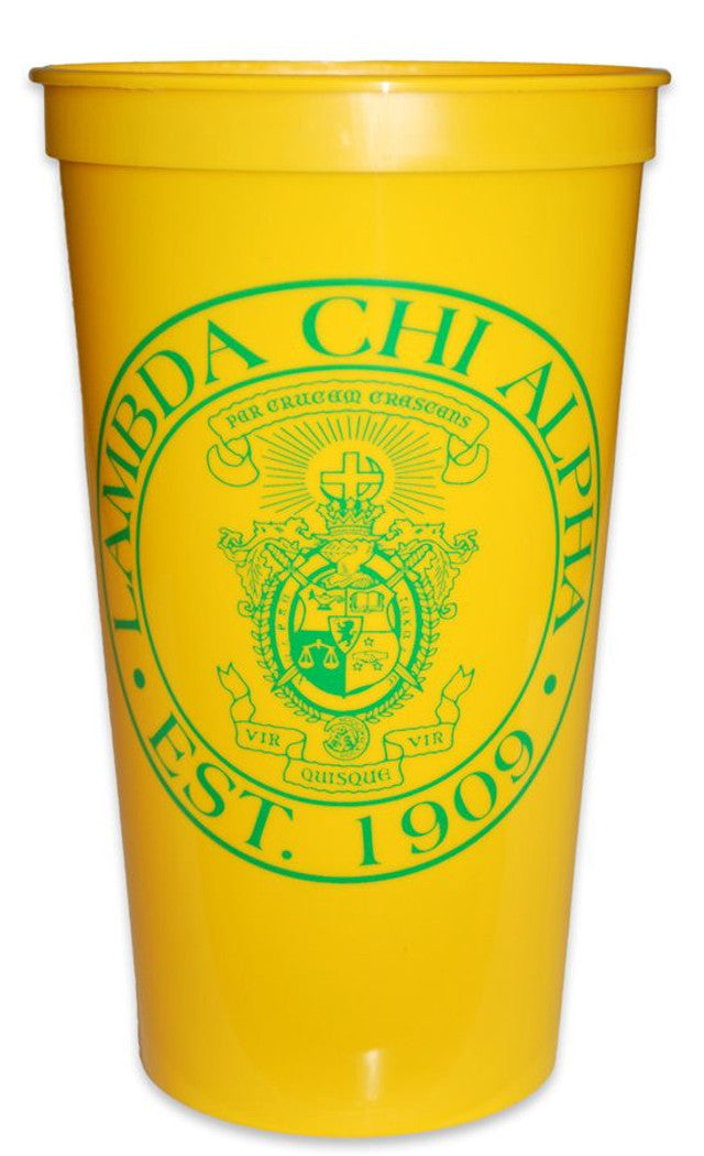 Lambda Chi Alpha Big Plastic Stadium Cups – Greek Threads